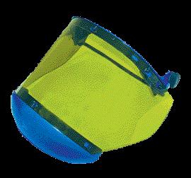 N33H16XX10CALS National Safety Apparel® Arc 10 Anti-Fog Faceshield With ...