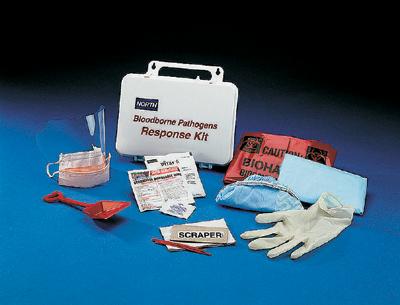 Honeywell North Safety® Bloodborne Pathogens Response Kit | All Safety ...