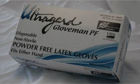 Economy Gloveman Latex Powder Free Gloves | All Safety Products