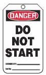 Danger Do Not Start Safety Tag | All Safety Products