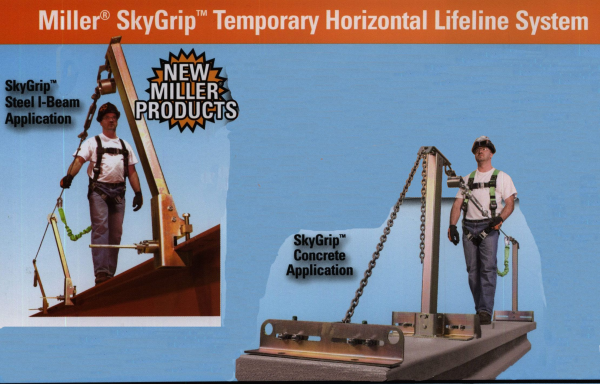Temporary Lifeline System, Horizontal Lifeline | All Safety Products