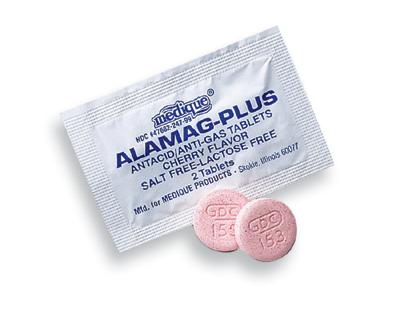 Medique® Alamag® Plus Cherry Flavor Antacid | All Safety Products